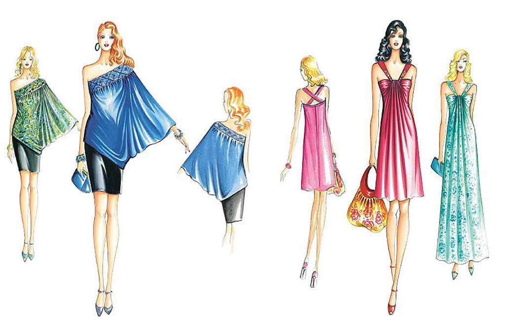 Ünlü İtalyan Moda Çizim Dergisi; MARFY'den Tasarımlar | moda-life ...