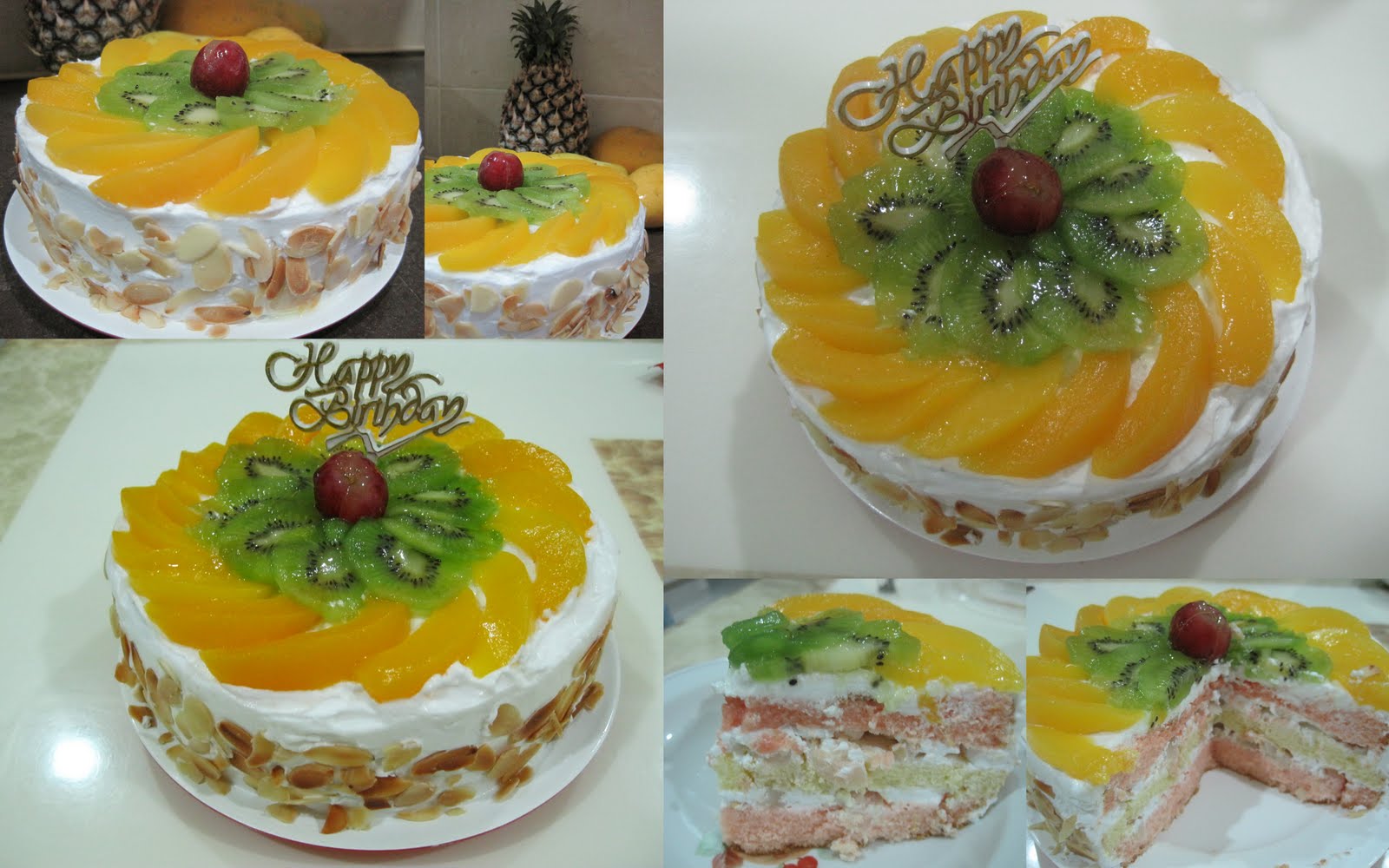 Sweet Temptations Homemade Cakes & Pastry: Delicious Fruit Flan Cake