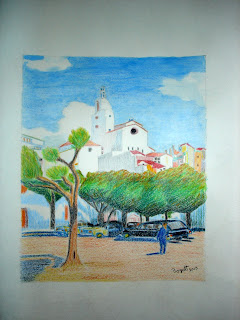 Las Pinturas de Riccardangelo: Vista de una ciudad (aplicación de ...