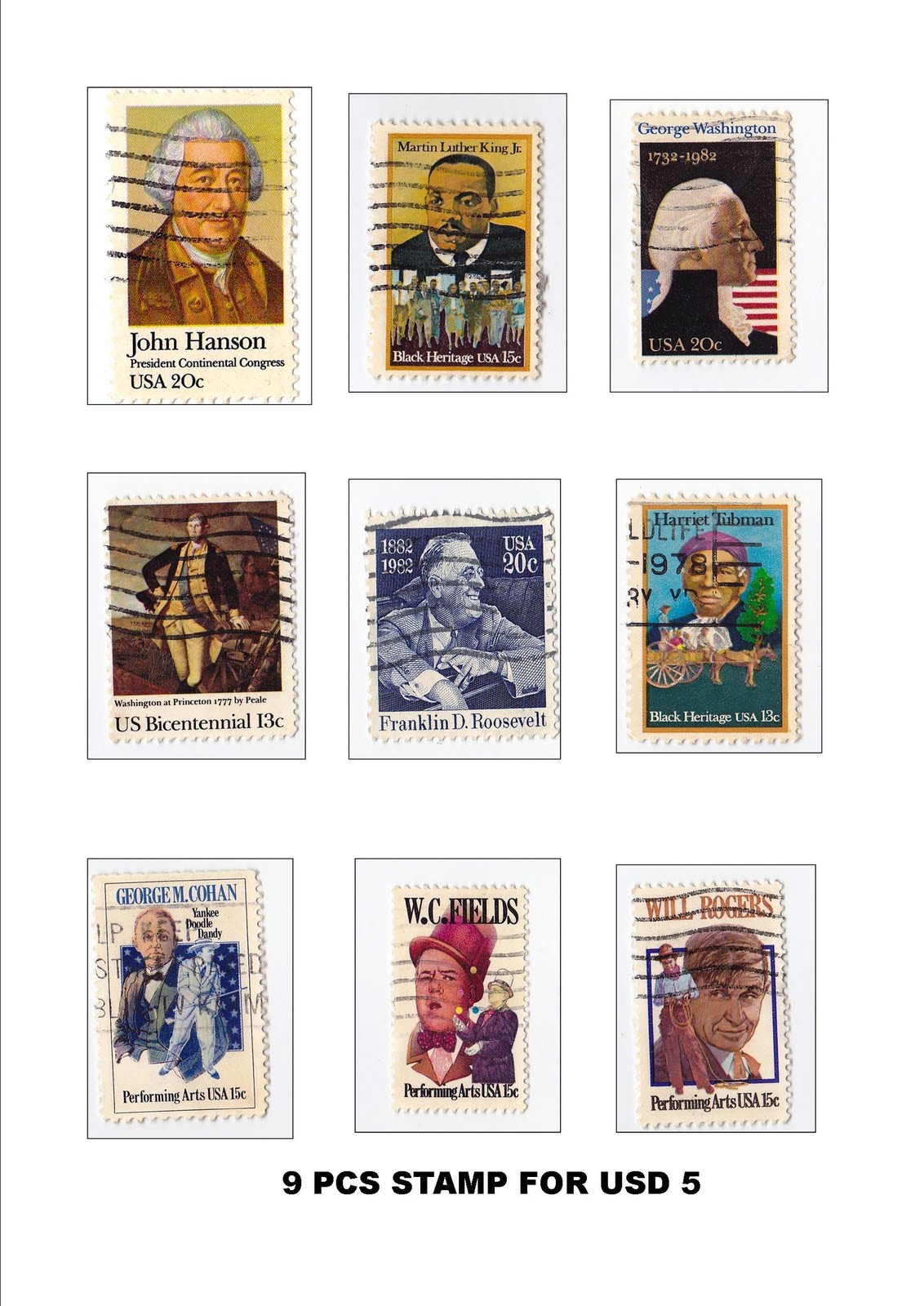 International Stamp Collector: The Martin Luther King Jr Stamp 15c