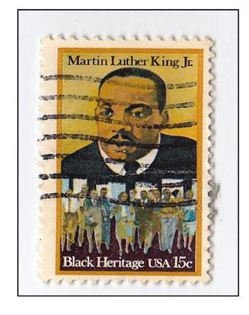 International Stamp Collector: The Martin Luther King Jr Stamp 15c