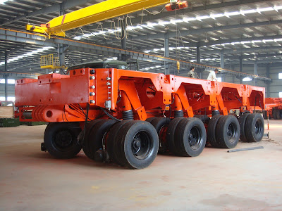 WTW series Shipyard Transporter-- Modular trailer --Special purpose ...