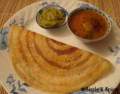 Sizzle N Spice: Oats Dosa