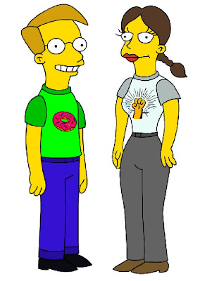 Dave in Suomi: If Dave and Yvette were Simpsons characters