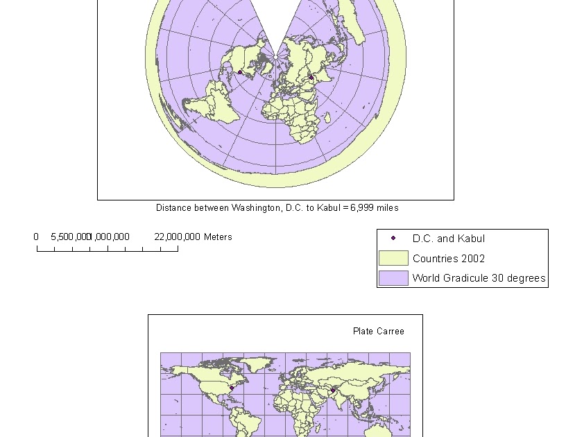 B. Law Geog 7: Equidistant Projections