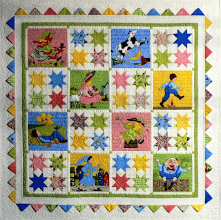 Quakertown Wholesale: Mother Goose Fabrics designed by Susan H. Garman