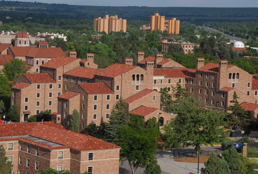 Dorms and Dorm Life at CU Boulder: 2010
