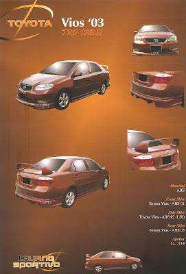 QQ BODYKIT: Vios 06 TRD (ABS)