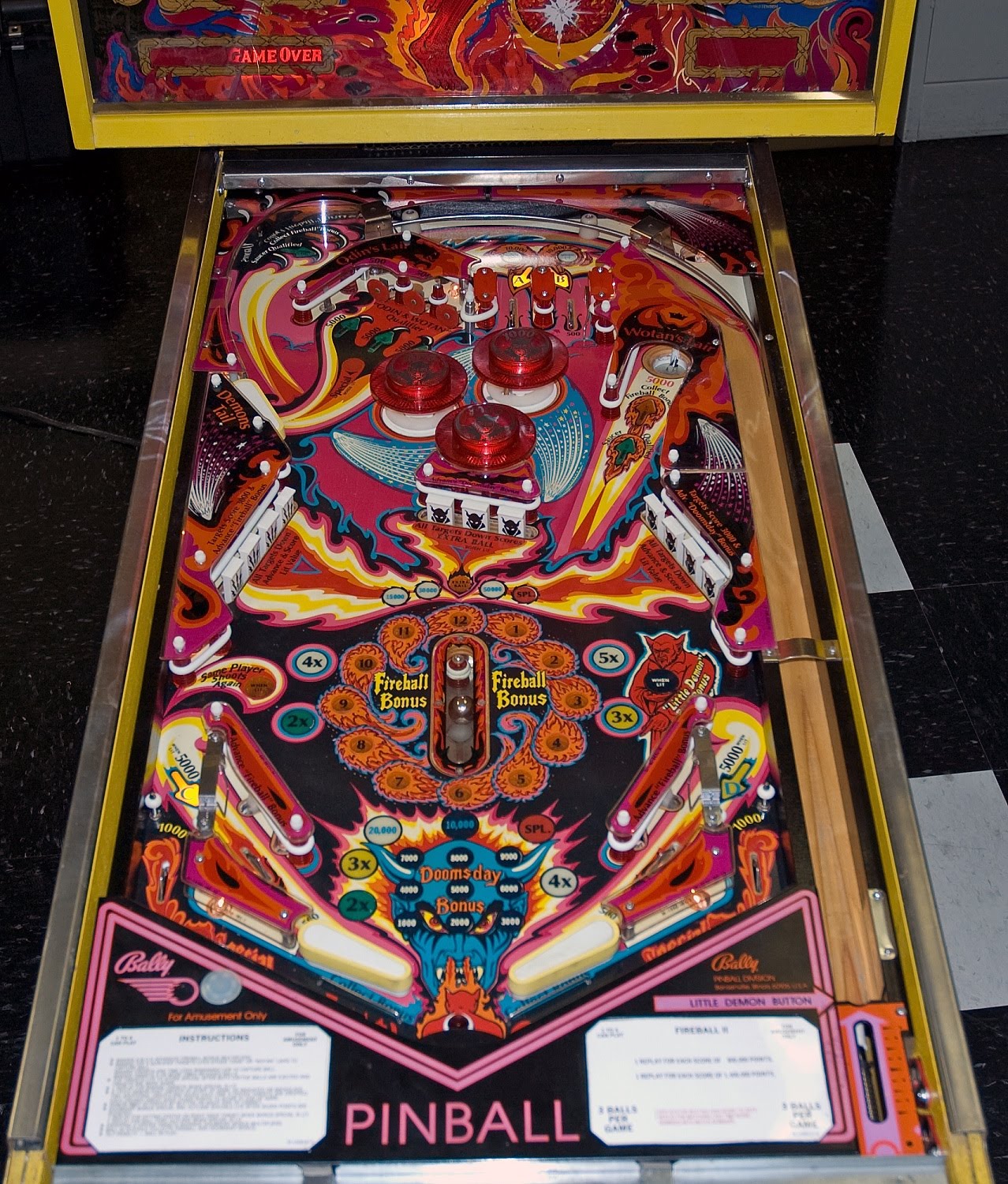 pinball & stuff: Fireball II Finished