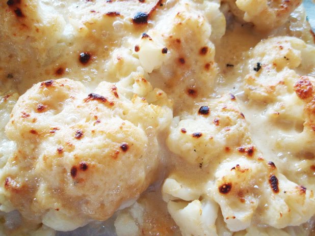 COLIFLOR CON SALSA DE QUESO PICÓN