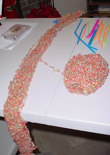 Helen's Hobby Haven: Erin's Straw Knitting