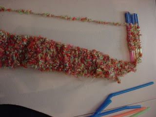 Helen's Hobby Haven: Erin's Straw Knitting