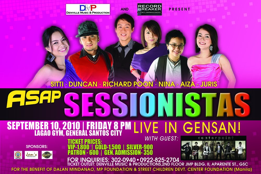 KnowRead/KnoWrite: Six Reasons to Watch ASAP Sessionistas Live in GenSan