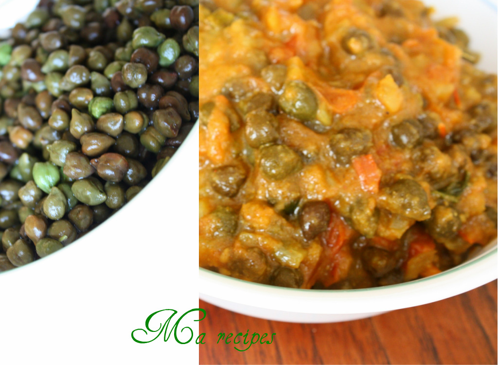 Ma recipes: Hara Chana masala/Green Chickpeas Curry