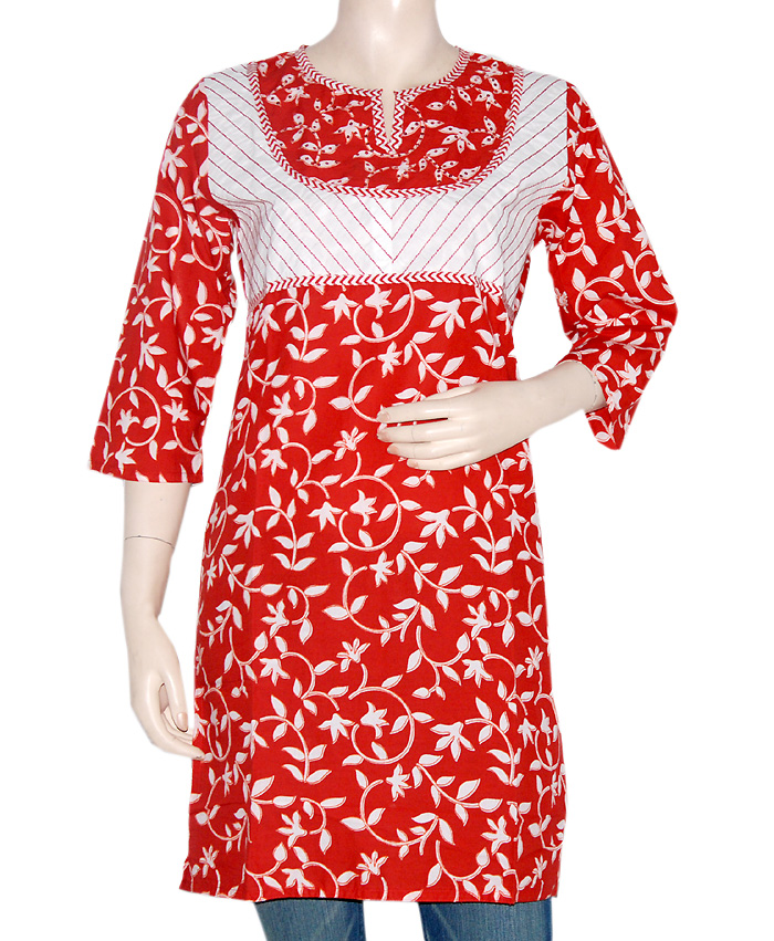 Indian Kurtis Tops For Women: Ethnic Style Apparels Indian Fashion ...