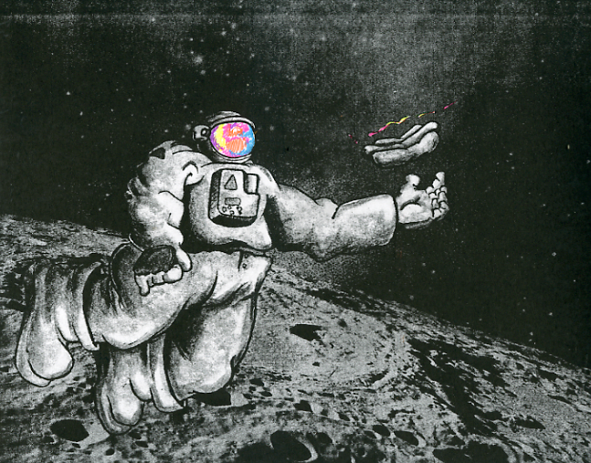 Art of Chris Neuenschwander: Fat Astronaut