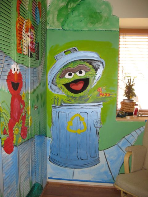 Paint Everywhere Murals: Sesame Street