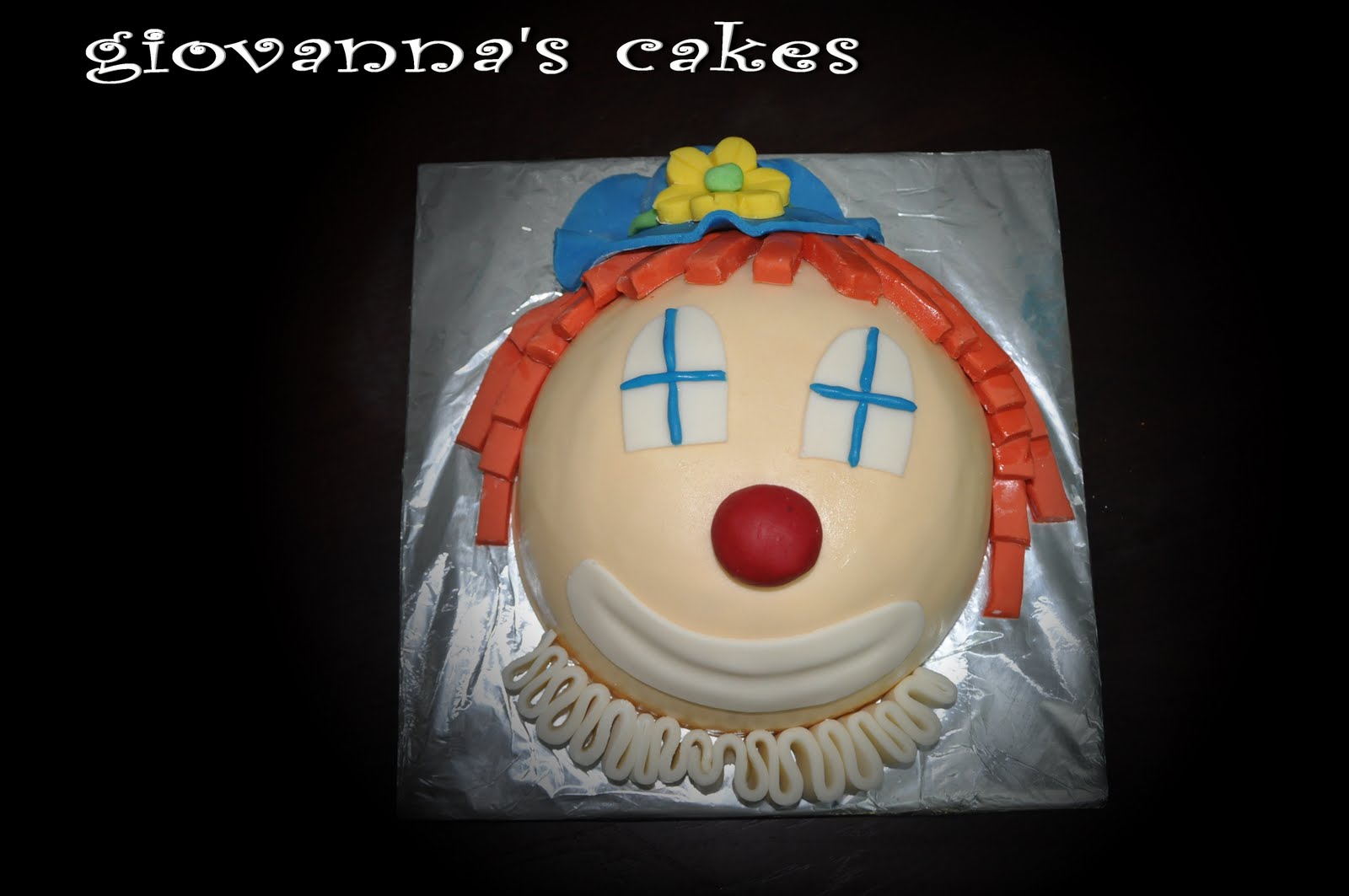 giovanna's cakes: clown cake