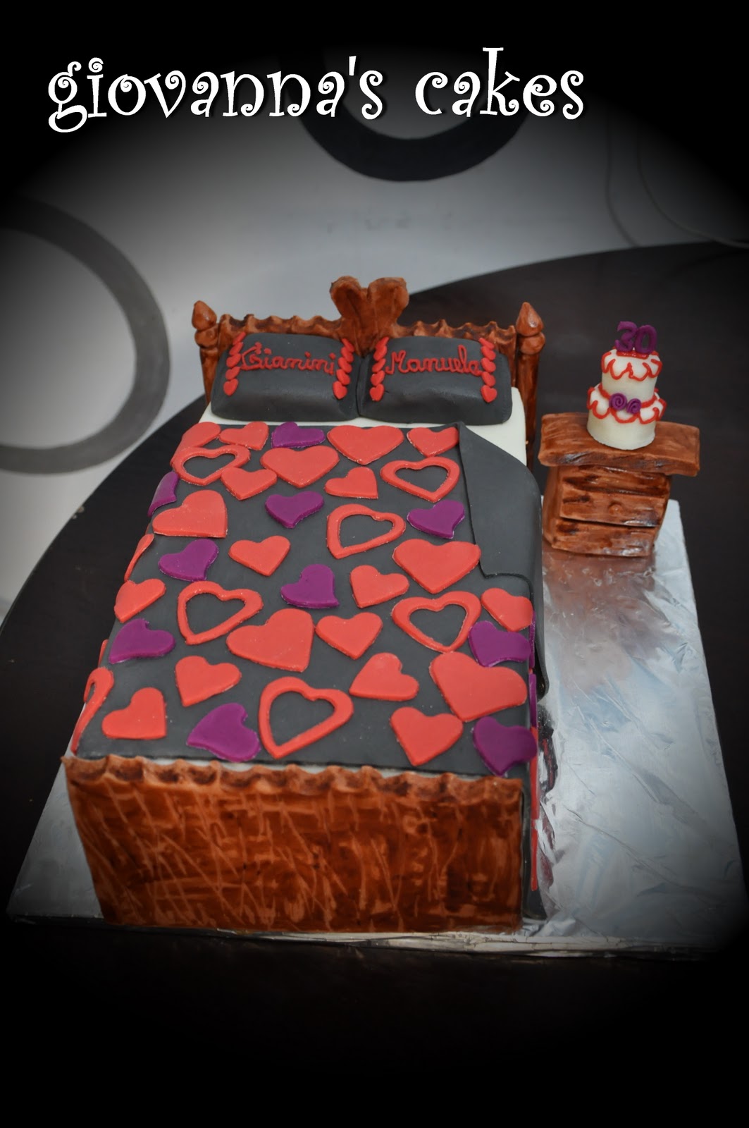 giovanna's cakes: bed cake
