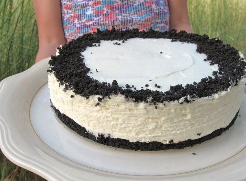 An Eskimo bakes: Cream cheese mousse cake