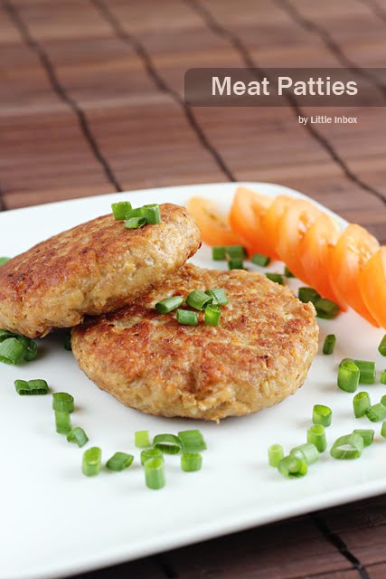 Little Inbox Recipe ~Eating Pleasure~: Meat Patties