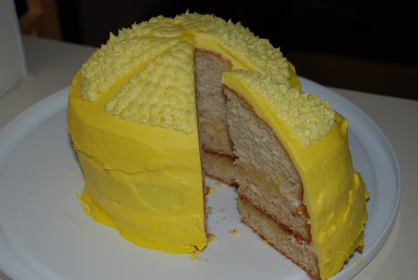Needle in a Haystack: Lemon cake, and my triumphant return!