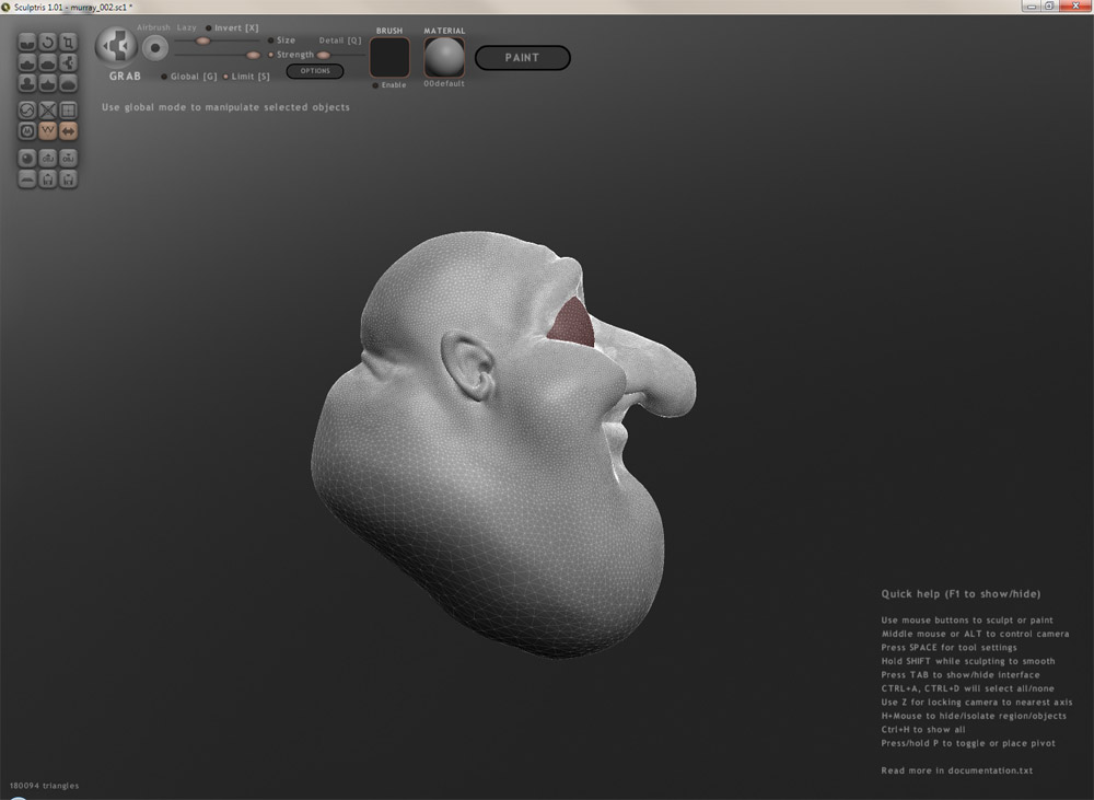 Keith Lango Animation: Sculptris