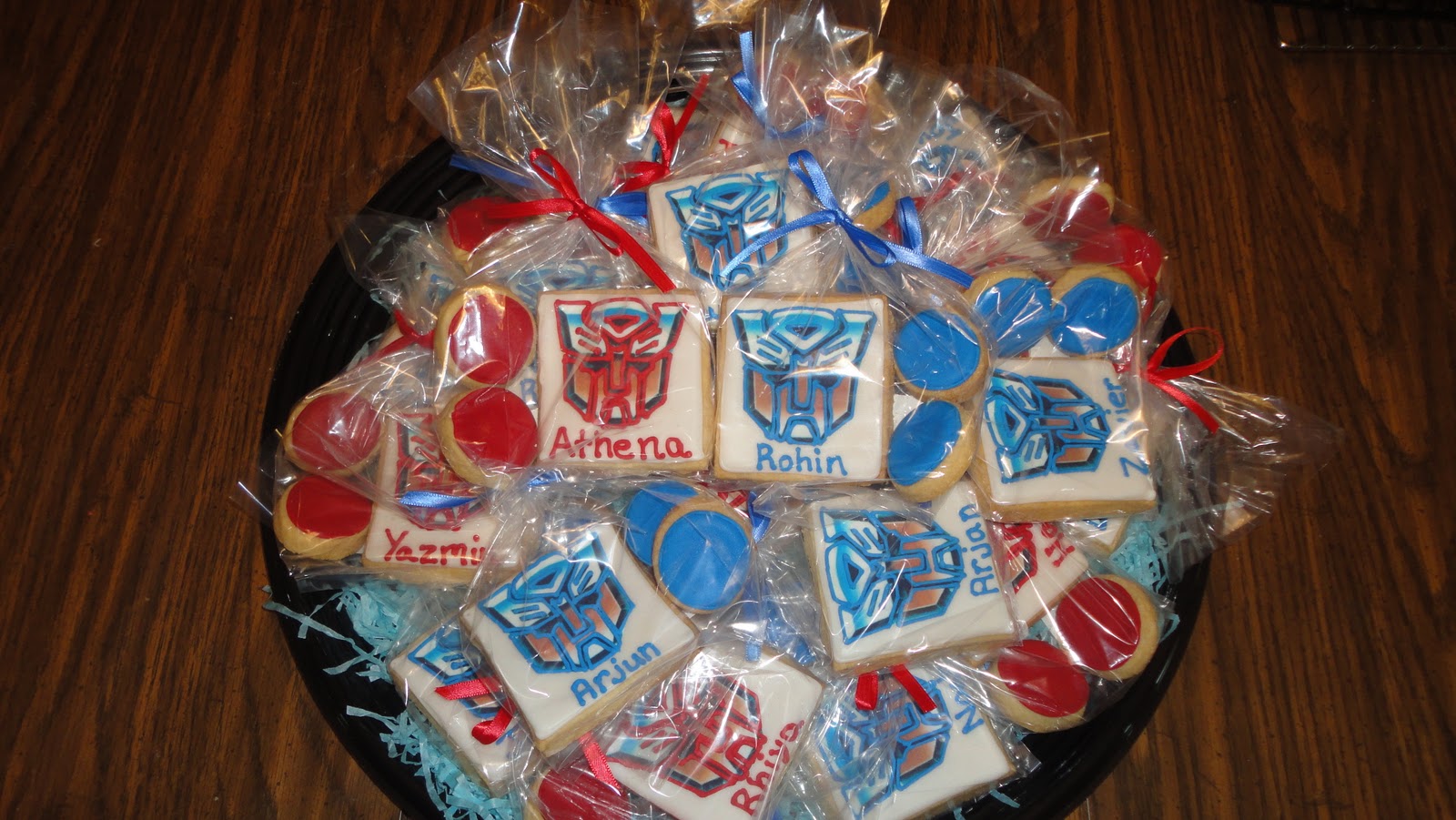 Too Sweet Creations: Transformer Cookies
