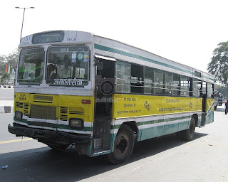 Delhi Photo: Old DTC Bus - Delhi Photo