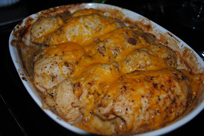 Homemade By Holman: Cheddar and Apple Stuffed Chicken