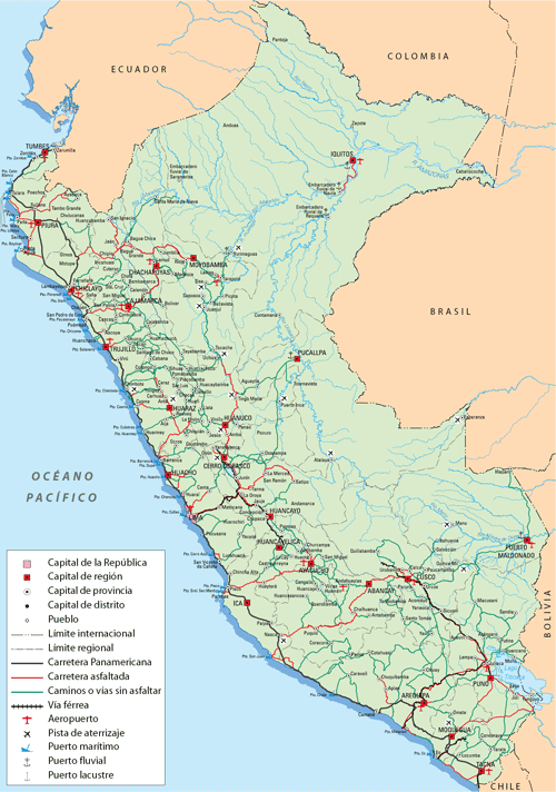 COMPARTIENDO CONOCIMIENTOS: RED VIAL DEL PERÚ