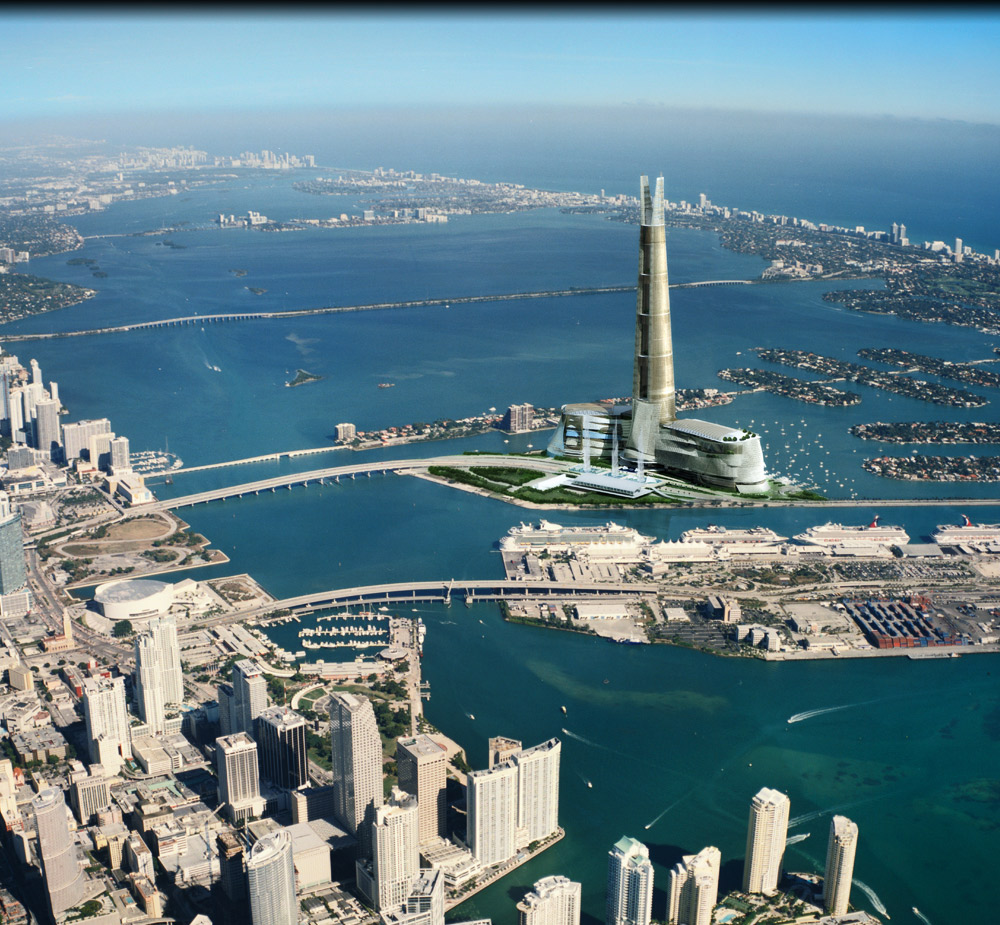 Amazing and interestinG: 975-meter Superscraper in Miami Could Steal ...