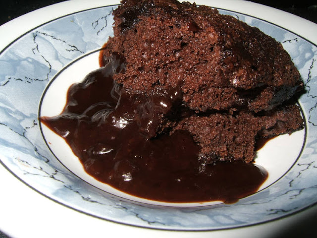 Melsh Recipes: Chocolate Surprise Pudding