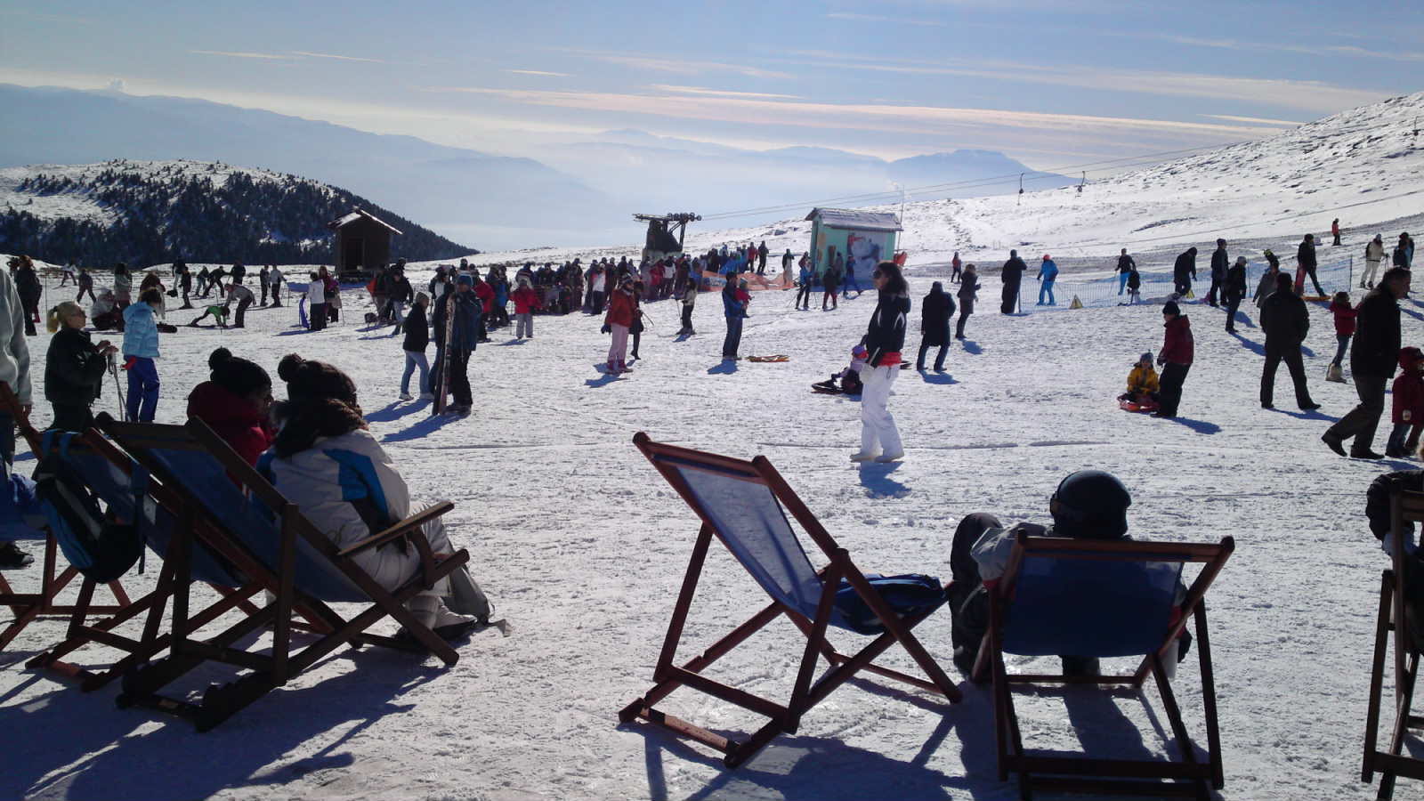 CHALET KAIMAKTSALAN: 30 Δεκεμβρίου ... υπέροχος ο καιρός στο Καϊμάκτσαλάν!