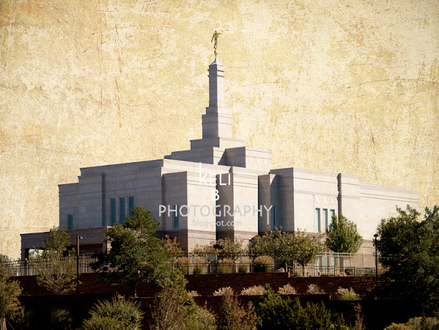 LDS Temple Pictures: LDS Snowflake Arizona Temple