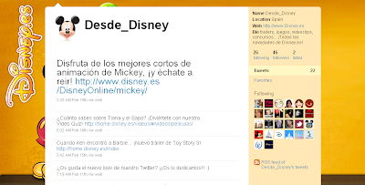 Disney Channel y Más...: Twitter de Disney España