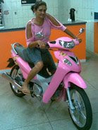 Club do Fusca Rosa: Motos Rosa