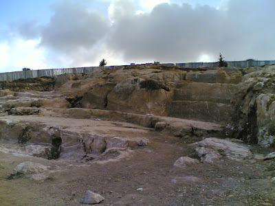 Israel Matzav: Temple Mount quarry pictures