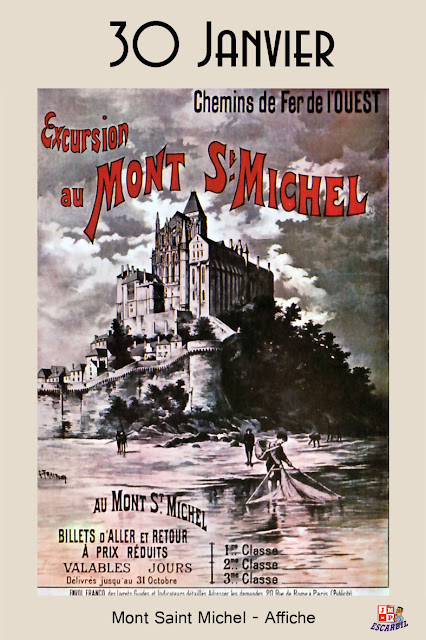 Imagerie du Chemin de Fer: Mont Saint Michel - Chemin de fer de l'Ouest