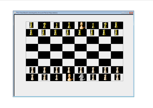 DESIGNING CHESS BOARD INTERFACE: October 2010