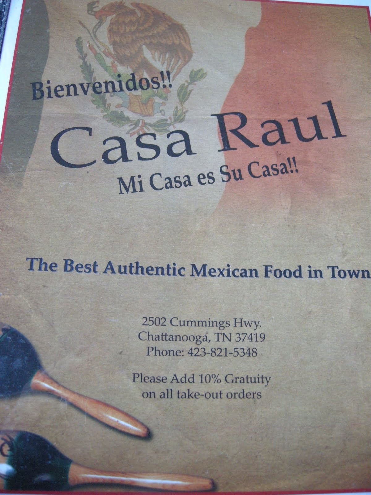 Kitchens Are Monkey Business: Lunch At Casa Raul In Chattanooga.