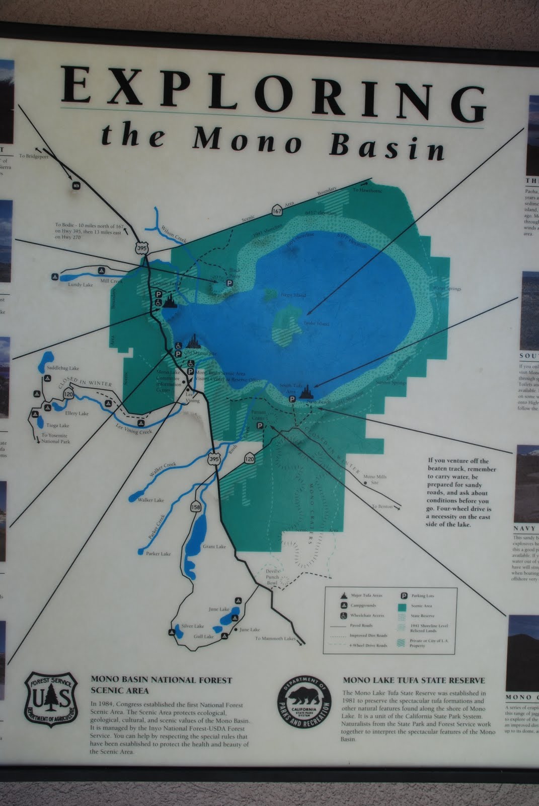 Kitchens Are Monkey Business: October 12. Lake Mono Basin In Lee Vining ...