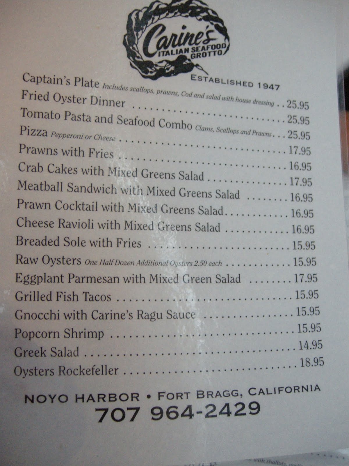 Kitchens Are Monkey Business: October 9. Dinner At Carine's In Fort ...