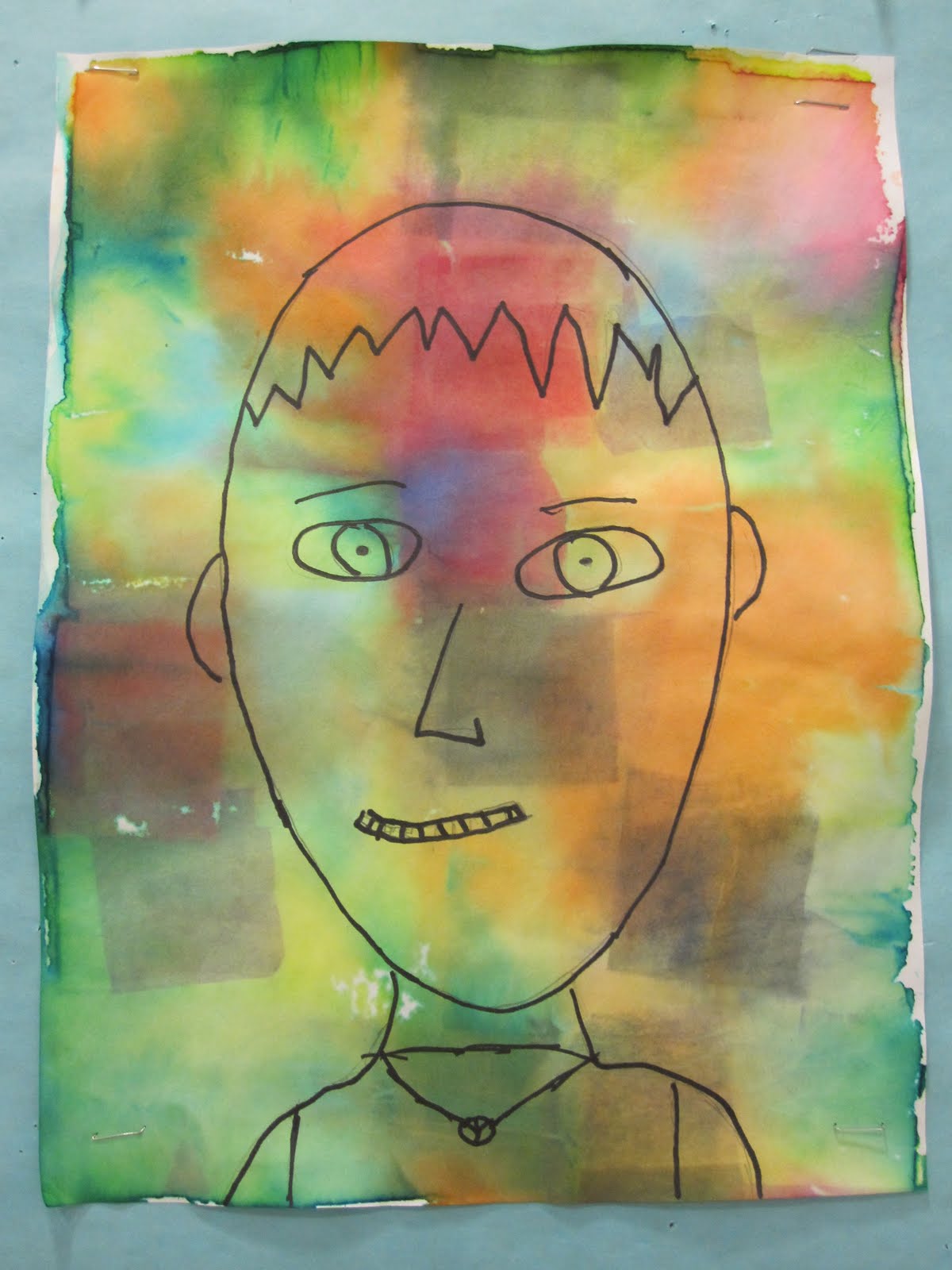 Art Explorium: Paul Klee Inspired Self-portrait