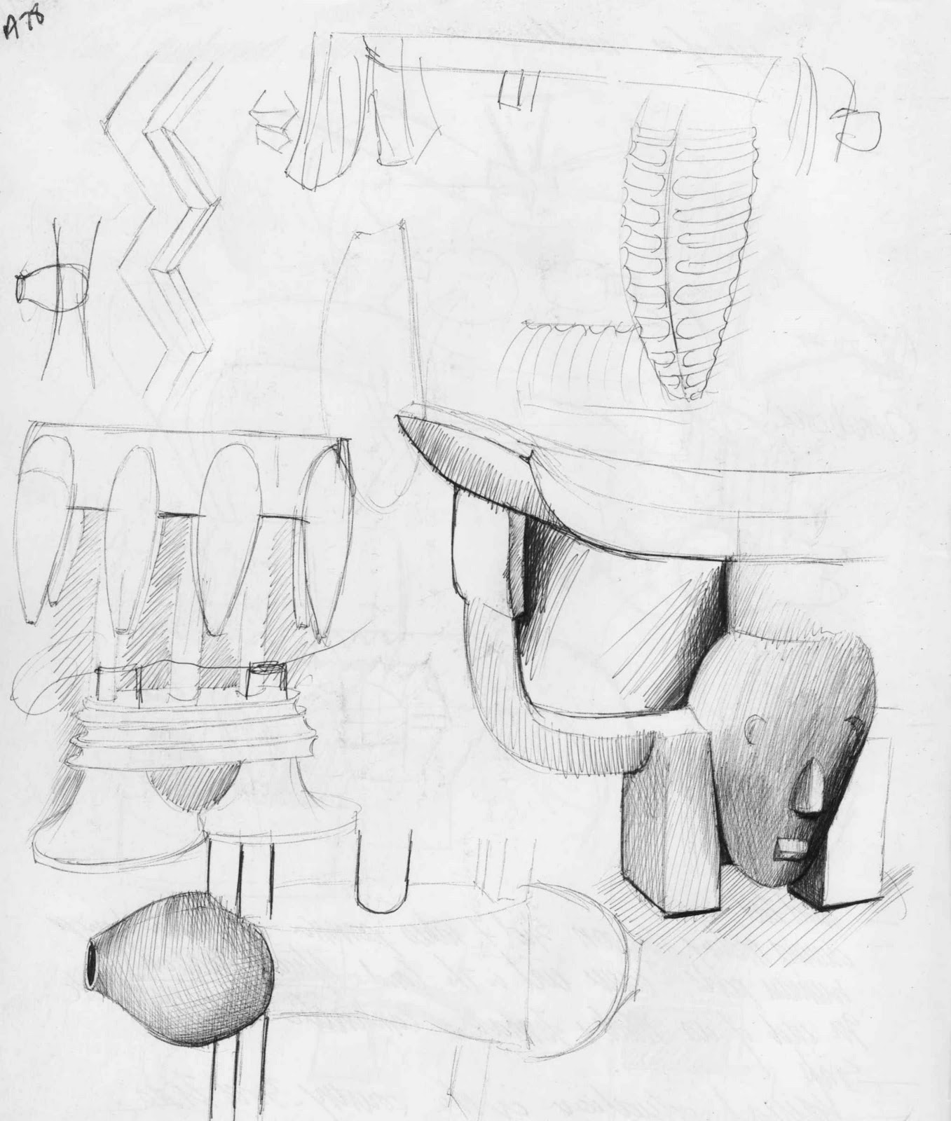 EUGENE HŐN : CERAMIC ARTIST: African dream machines continued ...