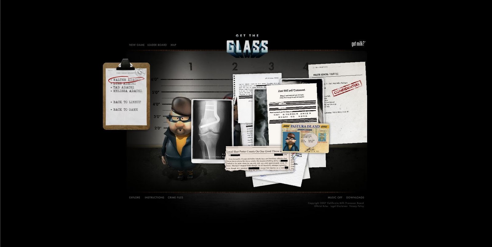 MAT 150 - Flash 1: Got Milk? (Get the Glass) - Site Exploration