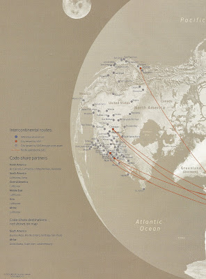 The Timetablist: SAS: Map of the Long-Haul Routes, 2003