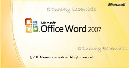 Dummy Essentials: Anatomy of MS Word 2007