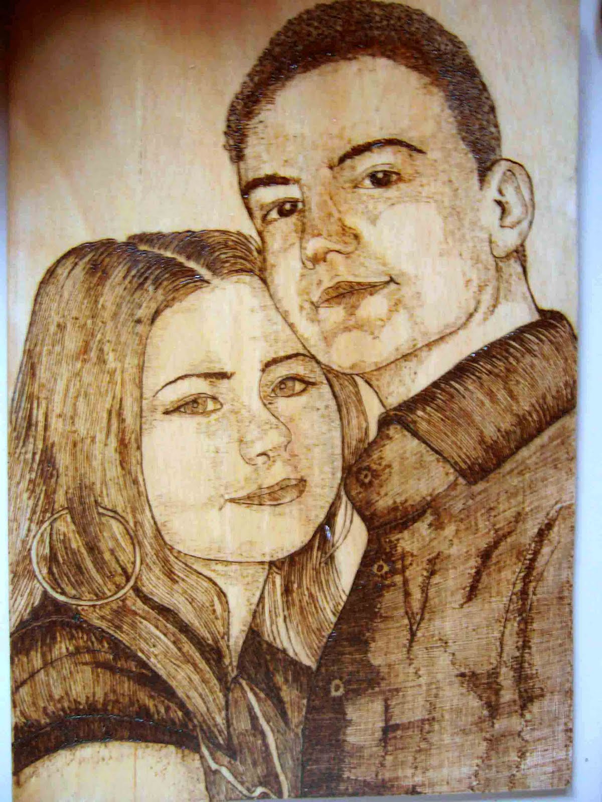 Pirogravura si obiecte de artizanat: Prezentare proiecte-Portrete