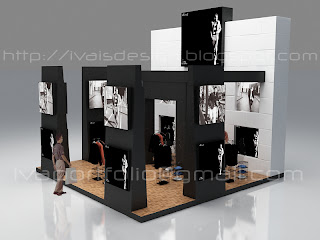 Portfolio. IVA Design: Stand para ropa